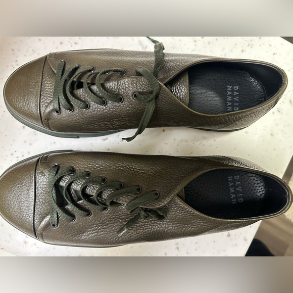 David Naman | Shoes | David Naman Laceup Sneakers | Poshmark